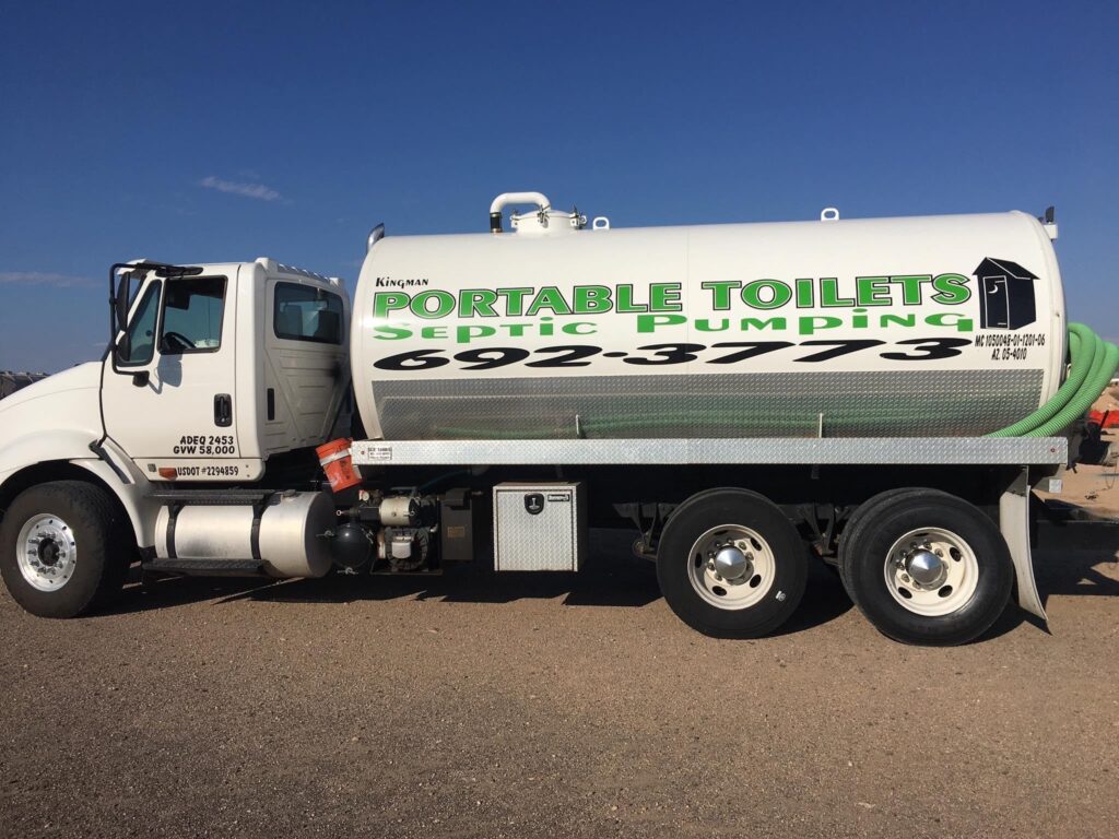 Kingman Portable Toilets Septic Pumping | Golden Valley, AZ